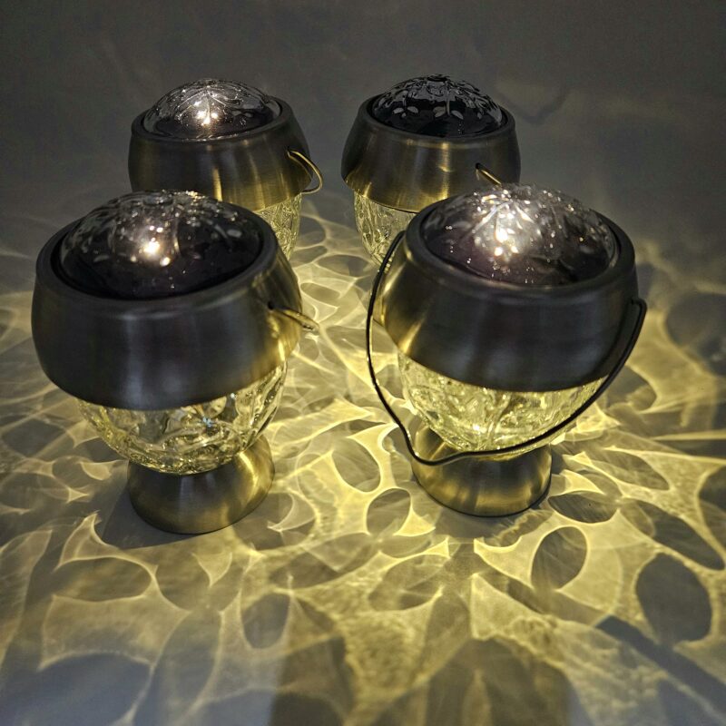 Solithia Solarleuchten 4er Blätterdesign - Kalle Kommt