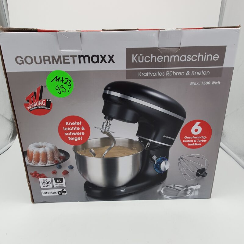 Küchenmaschine Gourmet Maxx Schwarz - Kalle Kommt