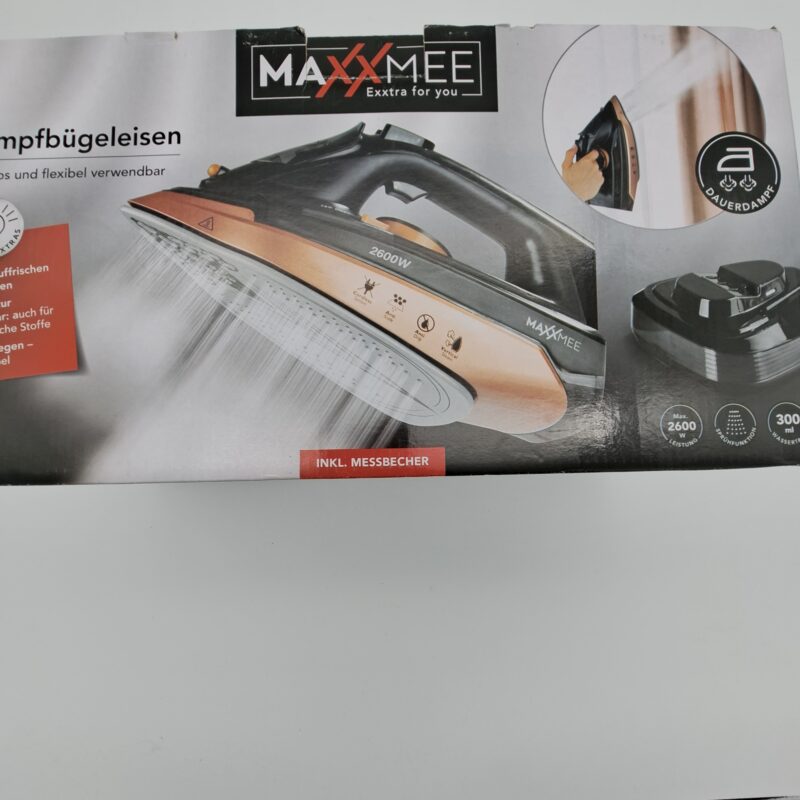 Dampfbügeleisen Maxxmee 2600 Watt - Kalle Kommt